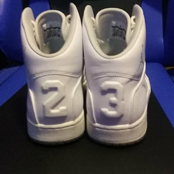 Jordan | Shoes | White High Top Air Jordan Shoes | Poshmark